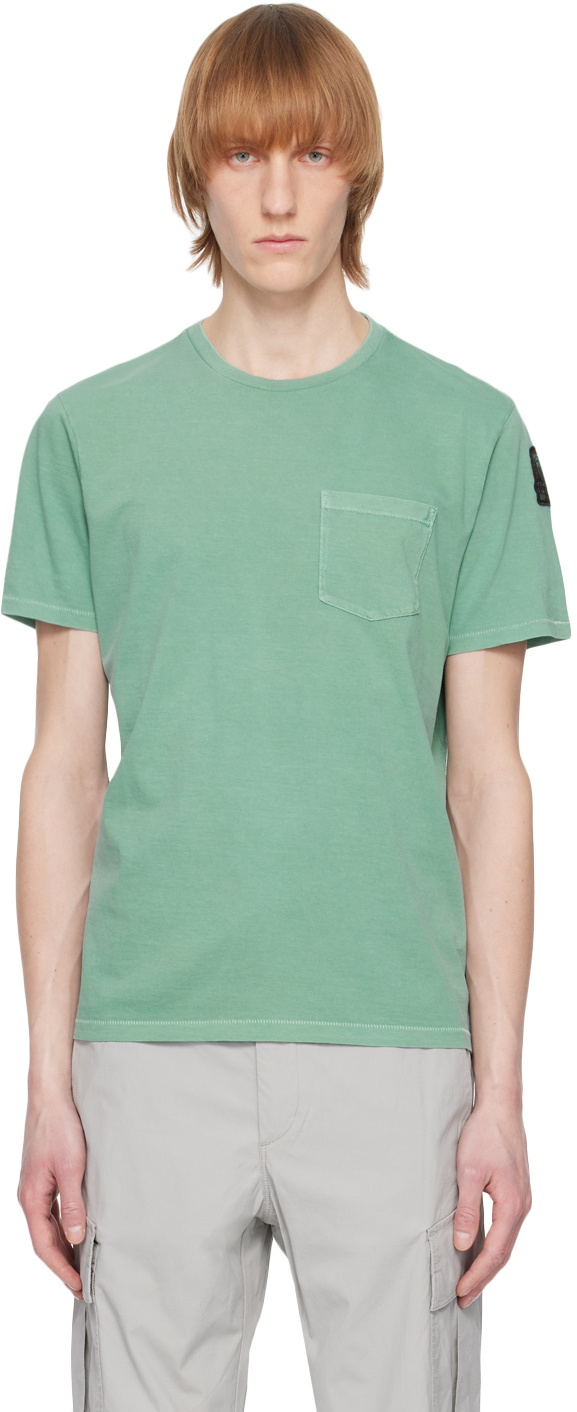 Parajumpers Blue Patch Pocket T-Shirt Parajumpers