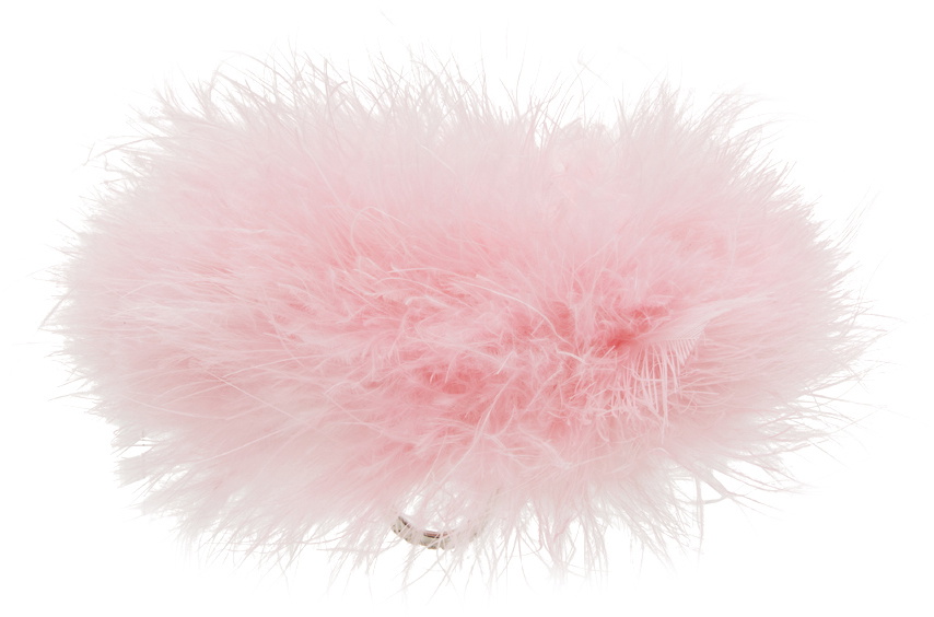 HUGO KREIT Pink Fuzzy Ball Ring Hugo Kreit