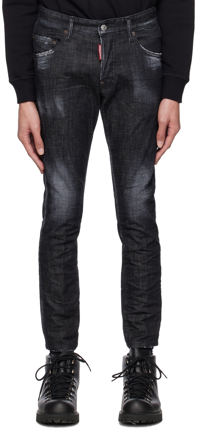 Dsquared2 Black Skater Jeans Dsquared2