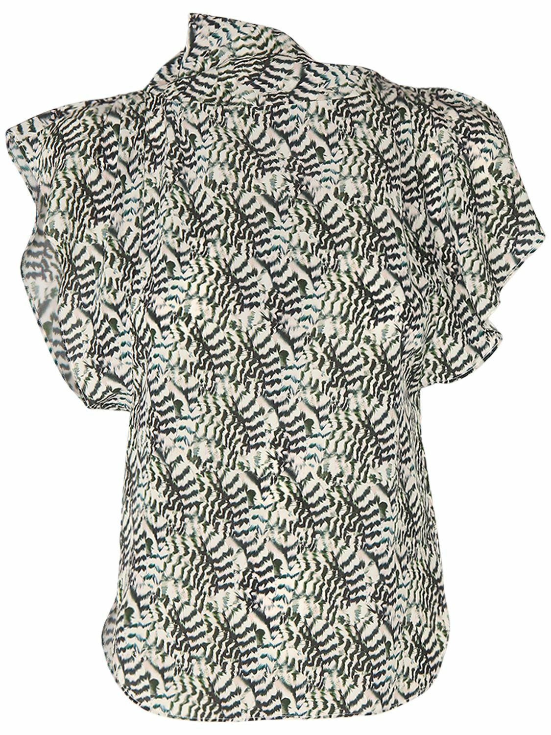 ISABEL MARANT - Valency Printed Silk Blend Top Isabel Marant