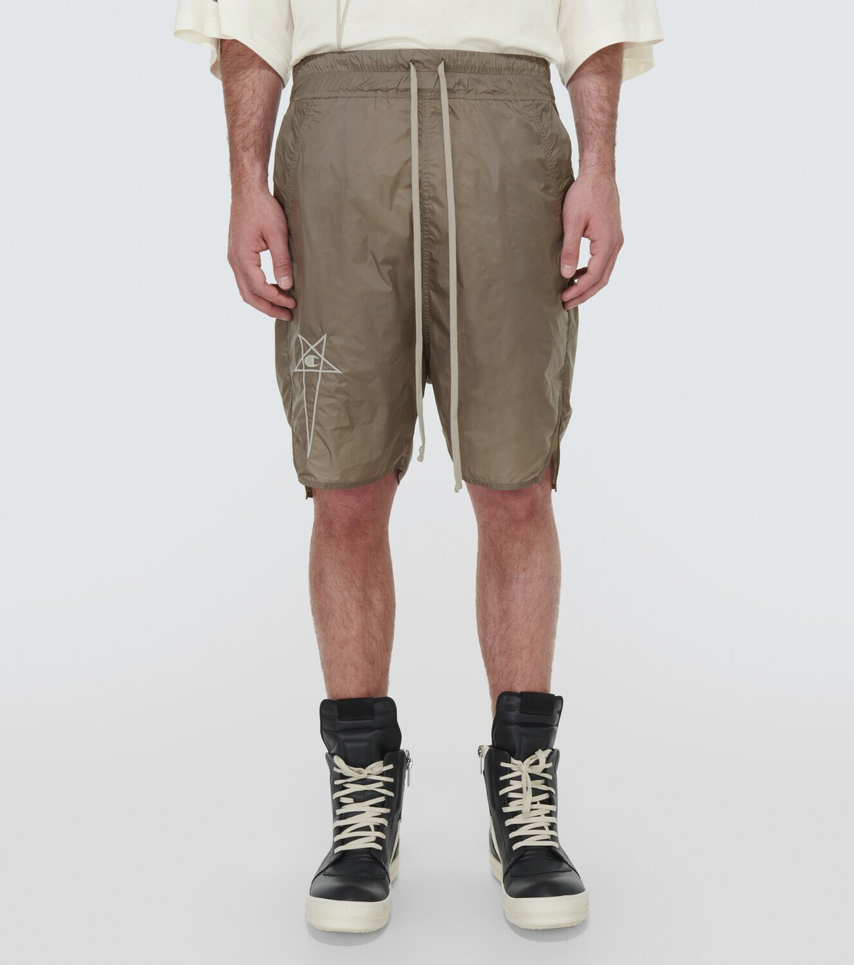 Rick Owens x Champion® Beveled Pods mesh shorts Rick Owens