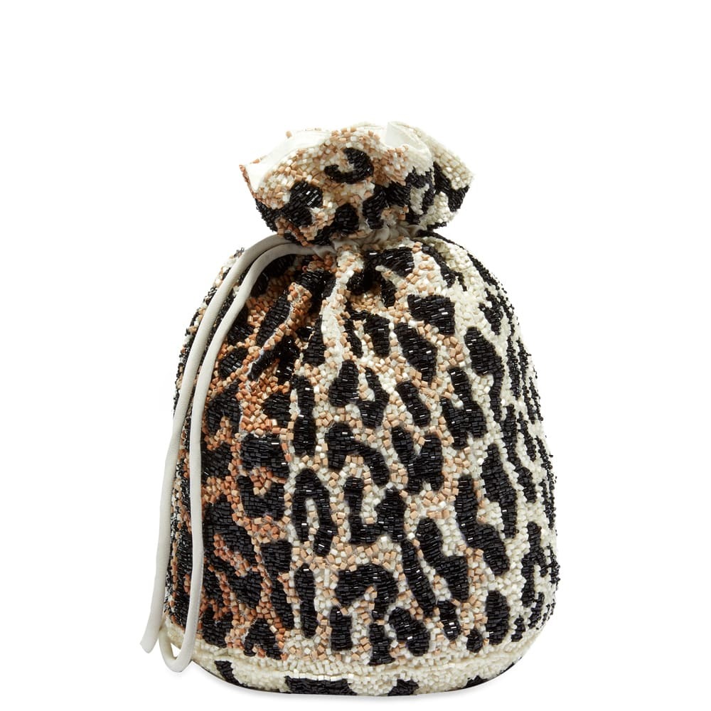 GANNI Beaded Leopard Bag GANNI