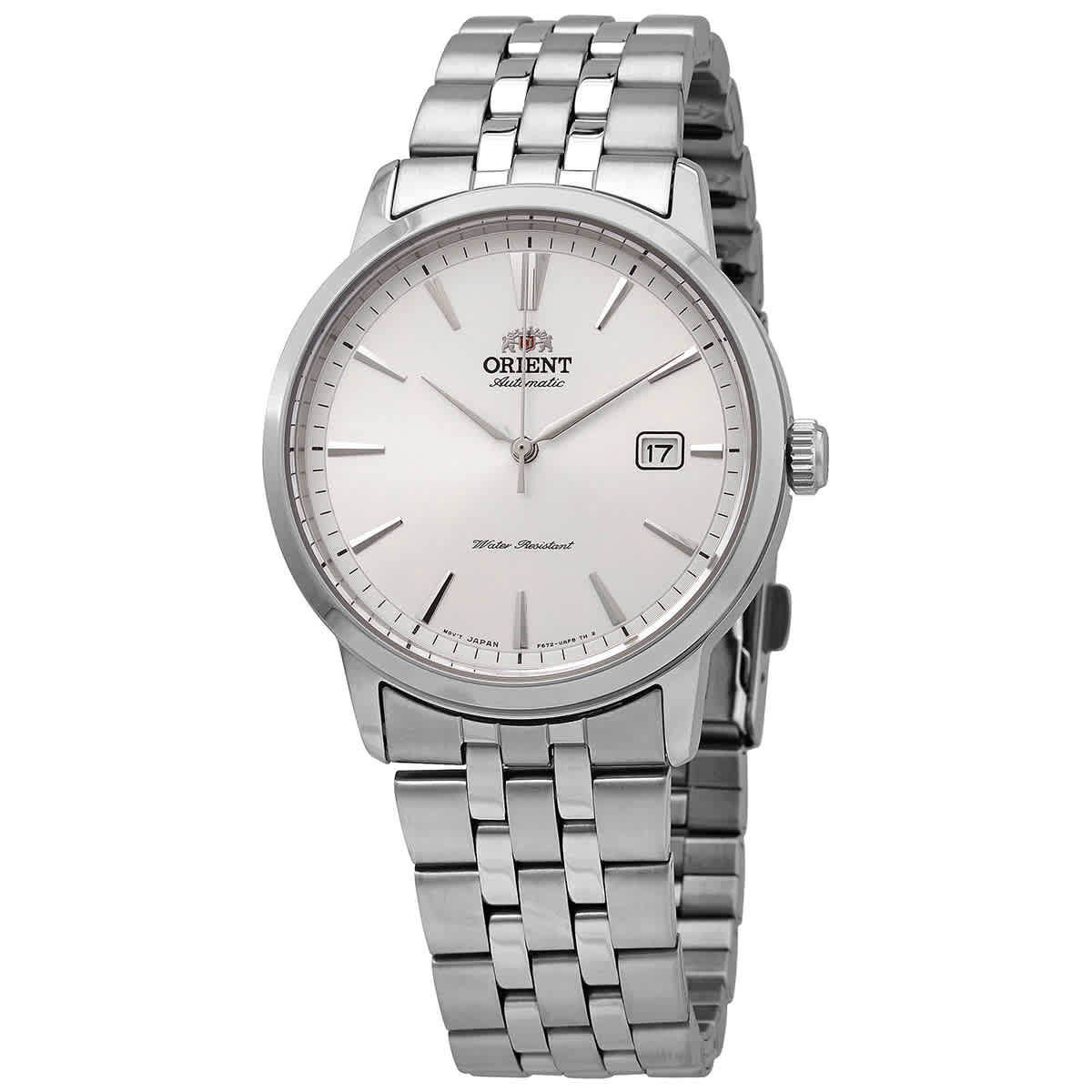 Orient Symphony 3 Silver-tone Dial Mens Watch RA-AC0F02S10B Orient