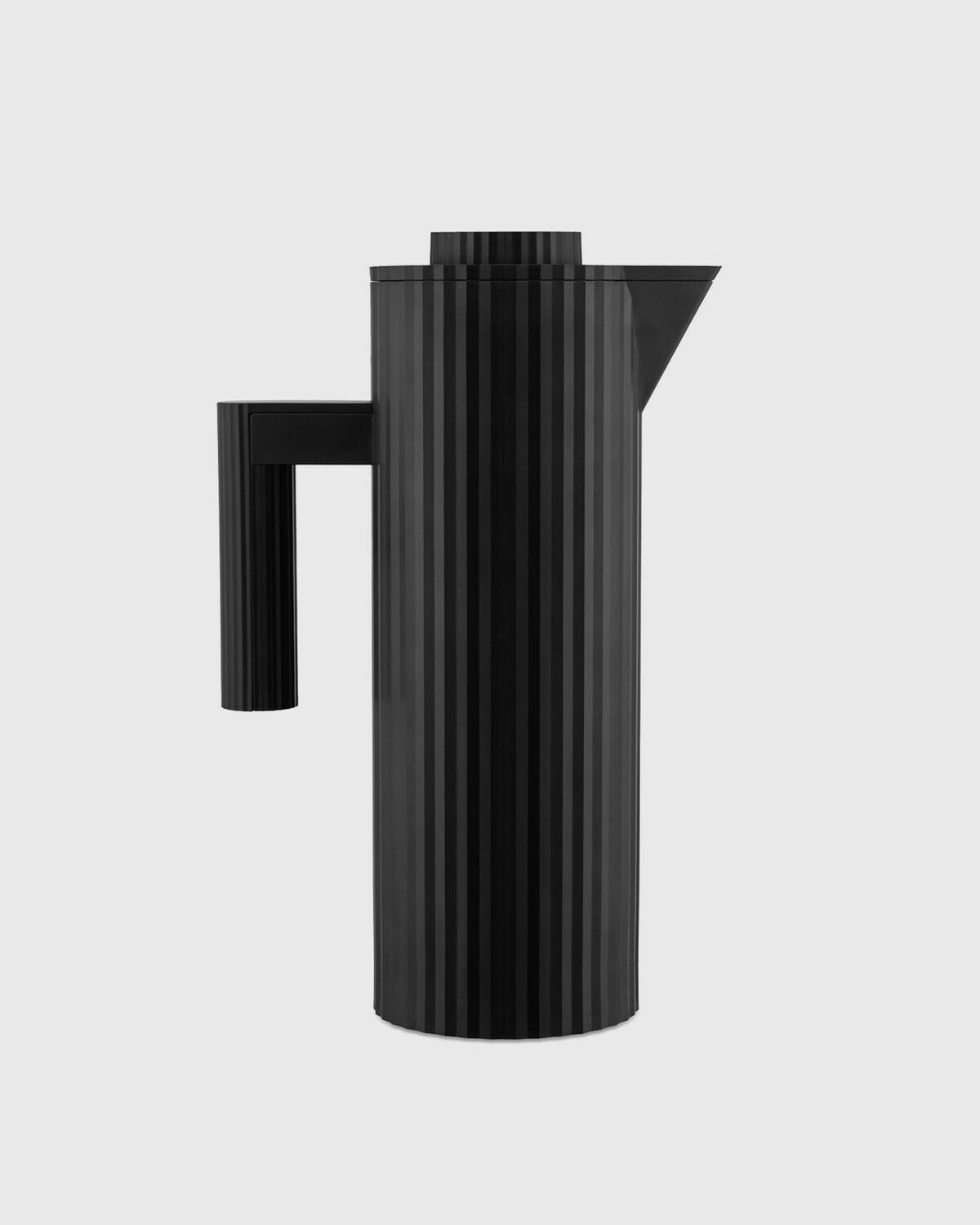 Alessi Plisse Isolierkanne Eu Plug Black Tableware Alessi