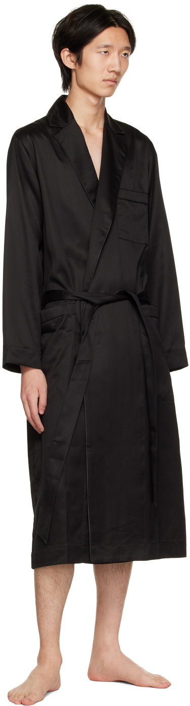 CDLP Black Home Robe CDLP