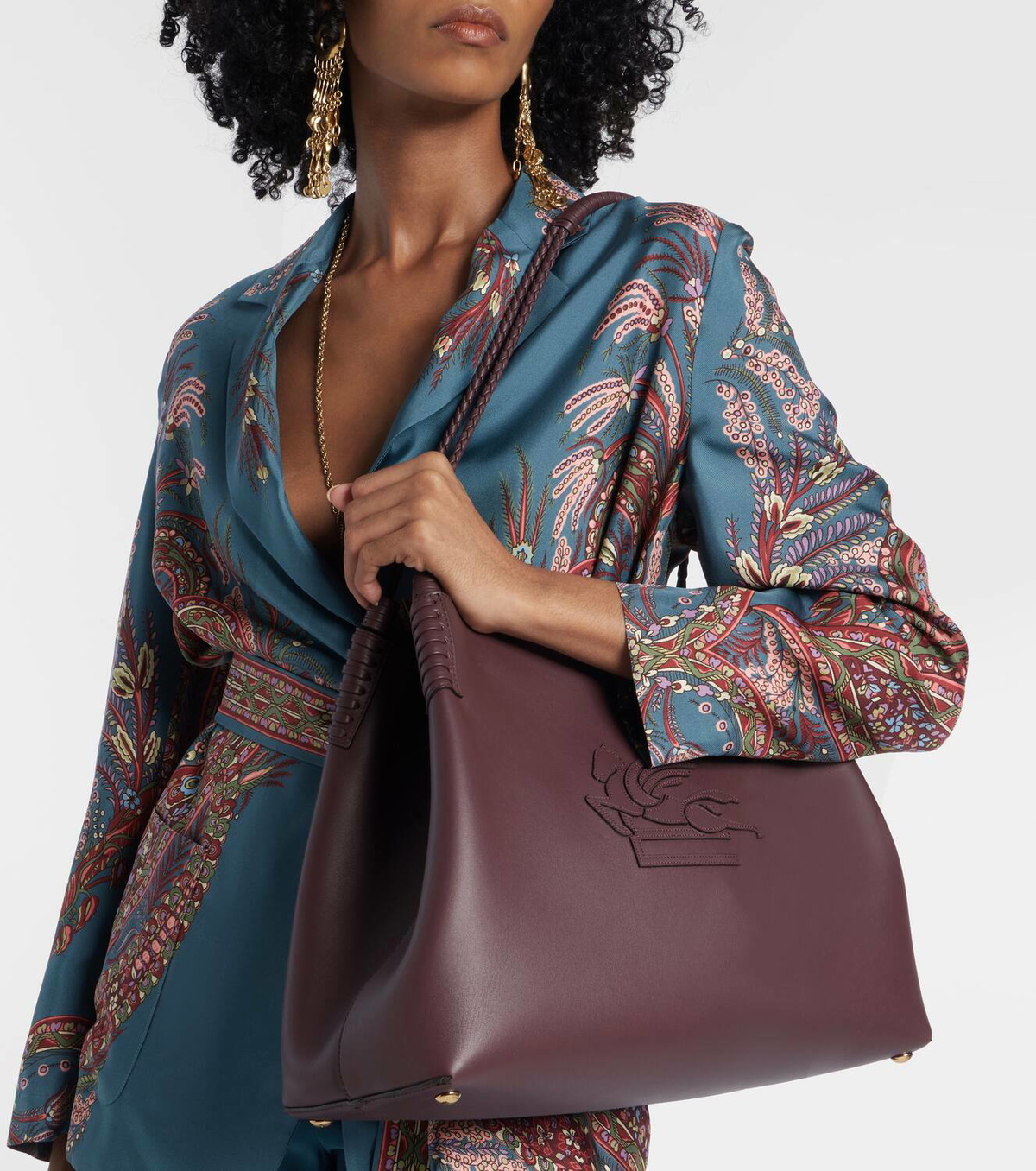 Etro Libra Medium leather shoulder bag Etro