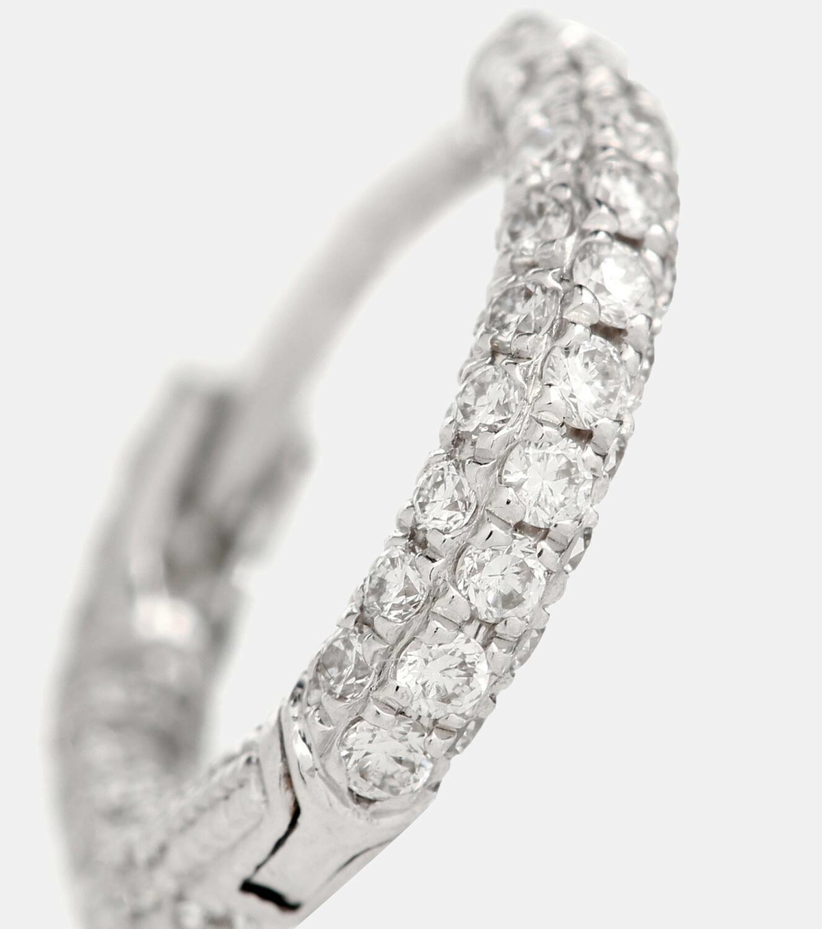Maria Tash 18kt white-gold single earring with diamonds Maria Tash