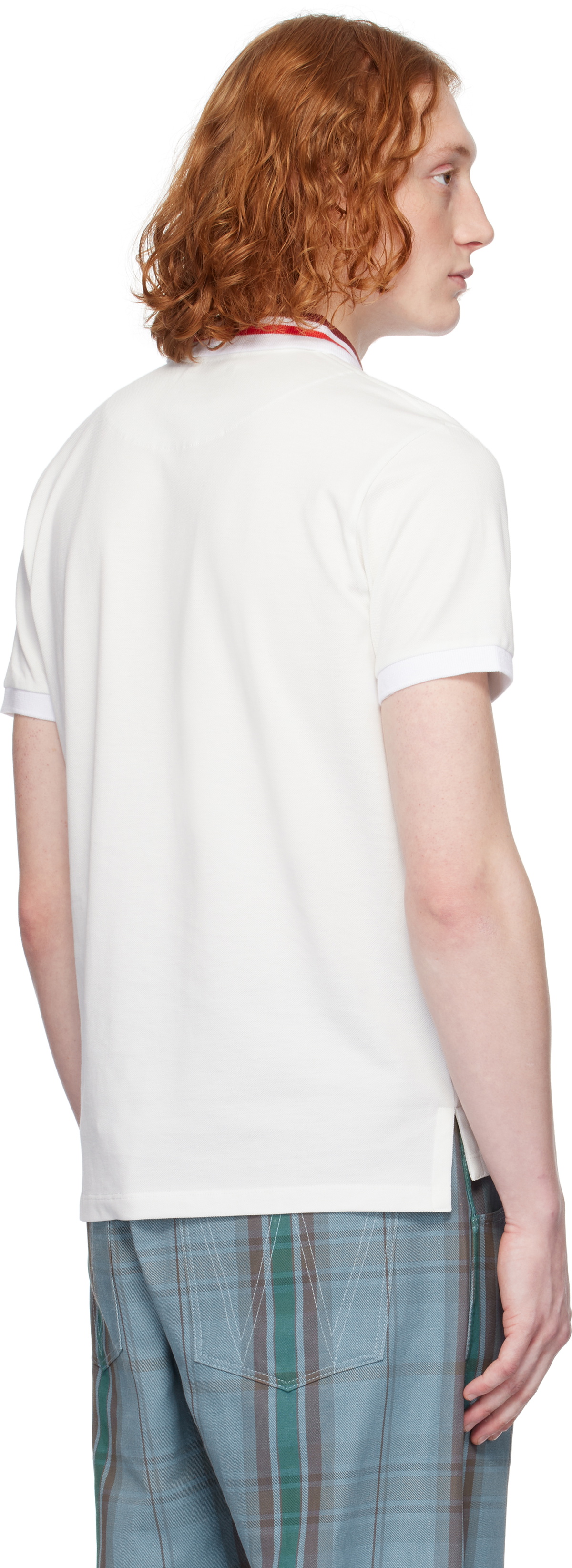 Vivienne Westwood White Classic Polo Vivienne Westwood