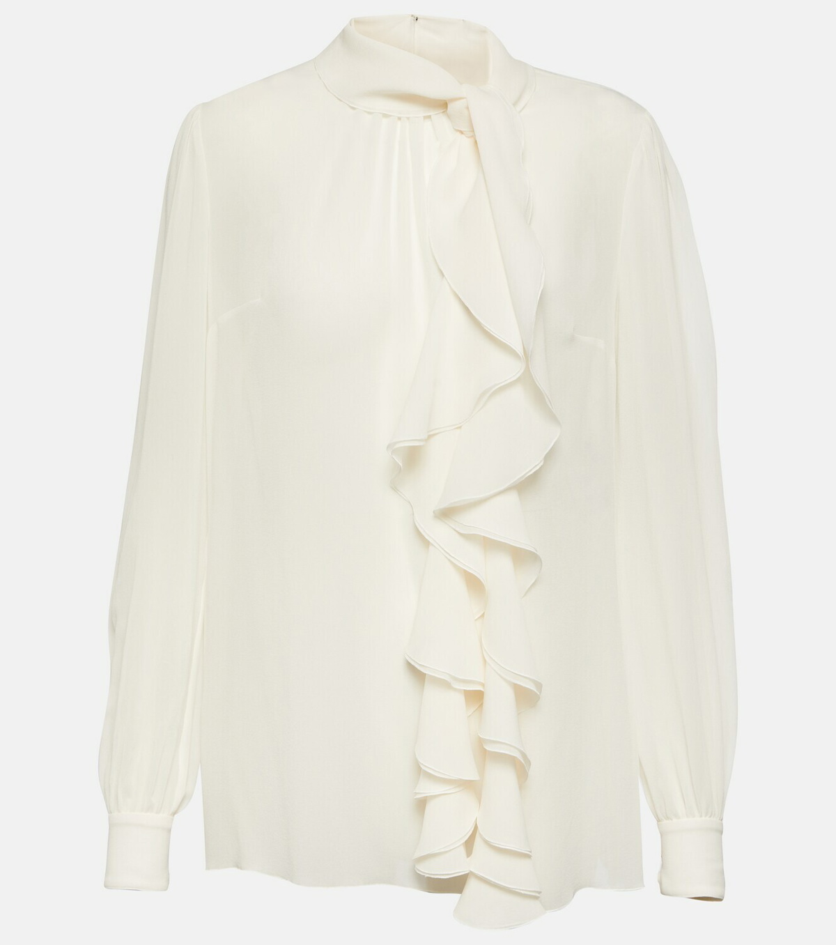 Dolce&Gabbana Ruffled silk blouse Dolce & Gabbana
