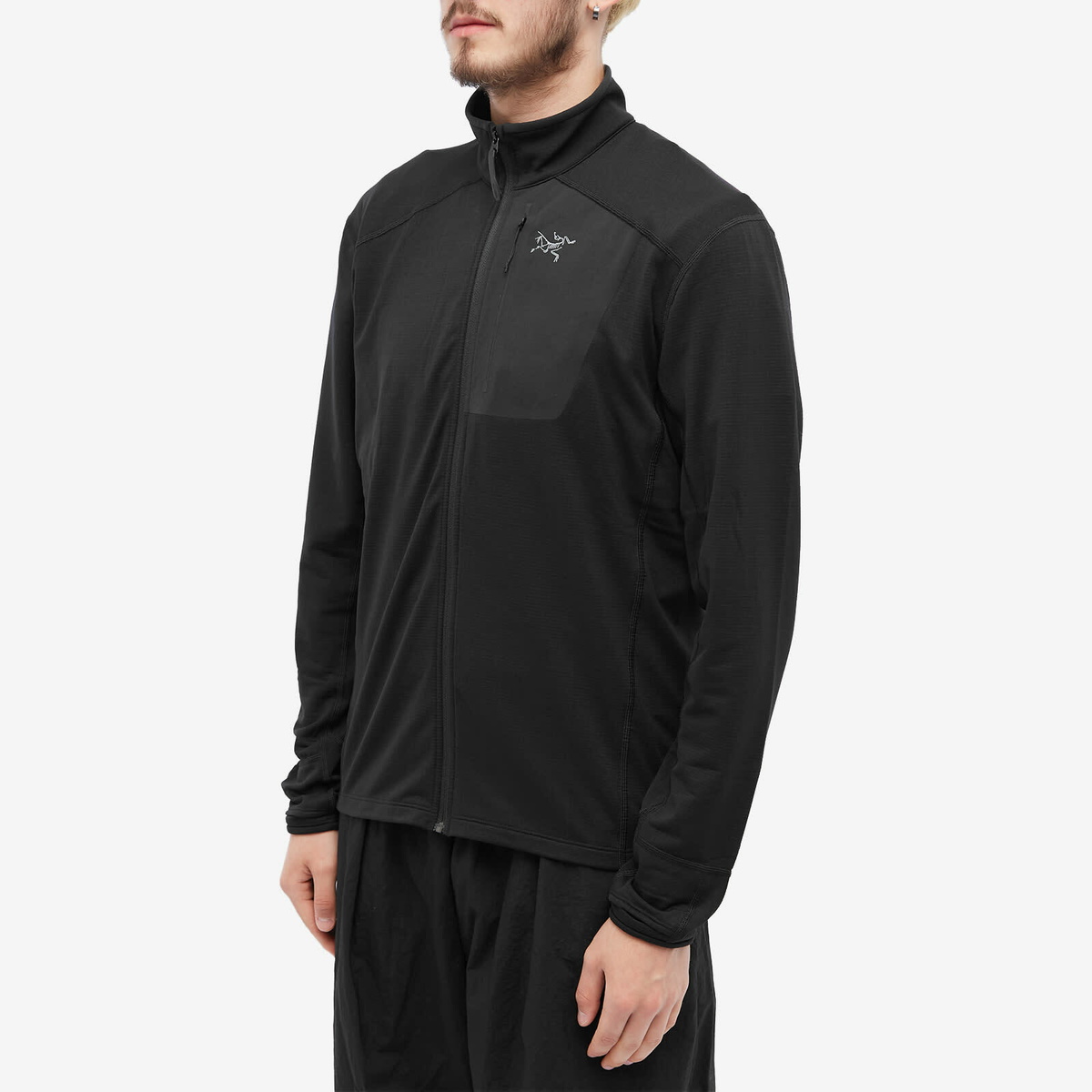 Arc'teryx Men's Delta Zip Fleece in Black Arc'teryx