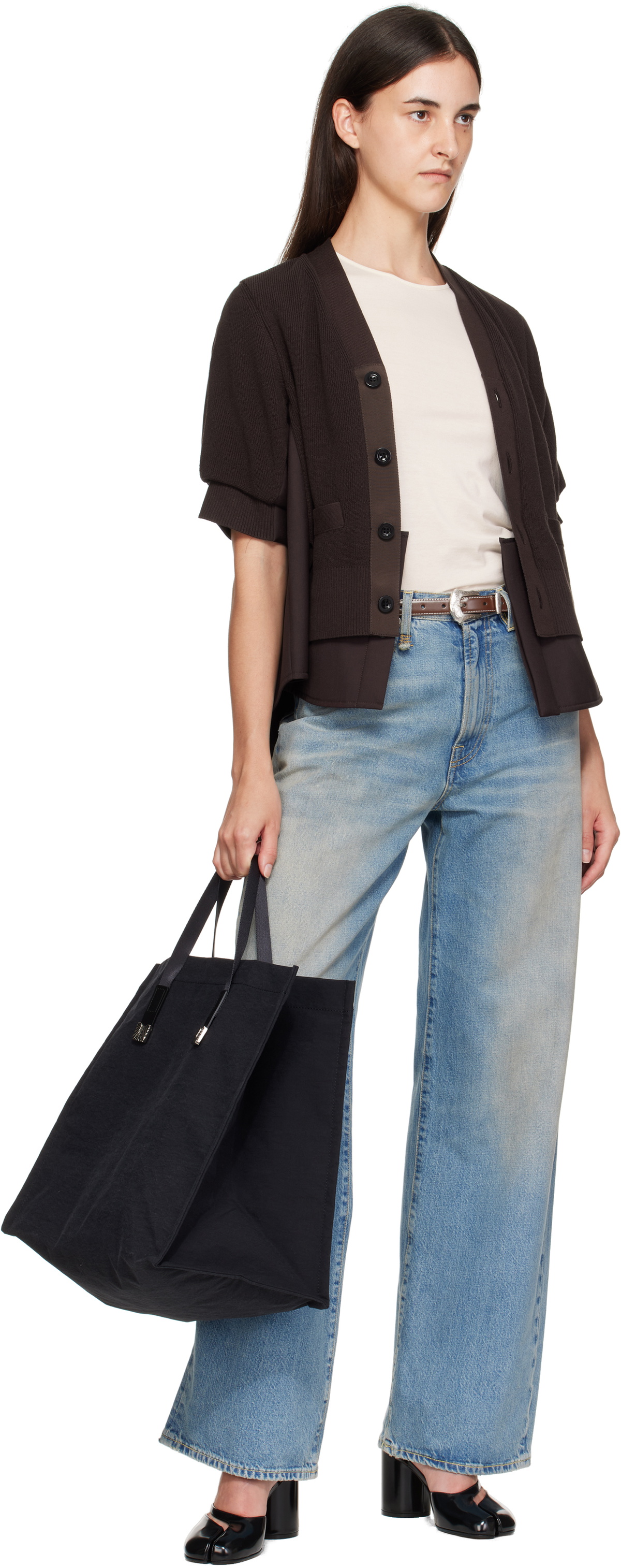 Toga Pulla Brown Chain Key Ring Belt Toga Pulla