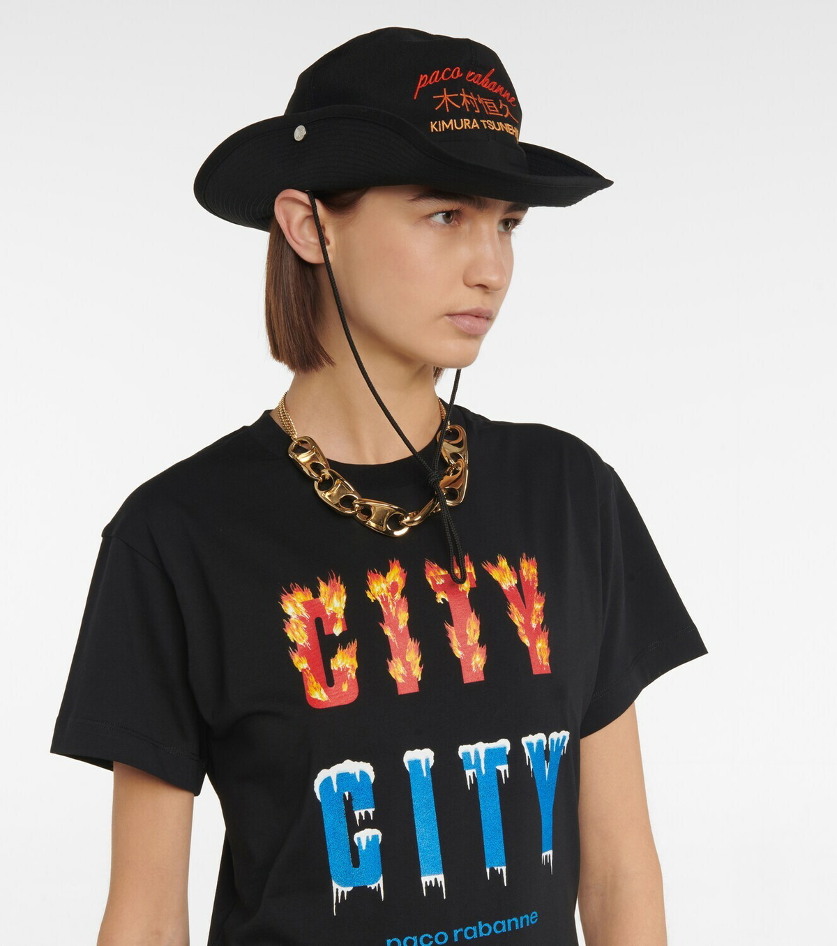 Paco Rabanne - x Kimura Tsunehisa bucket hat Paco Rabanne