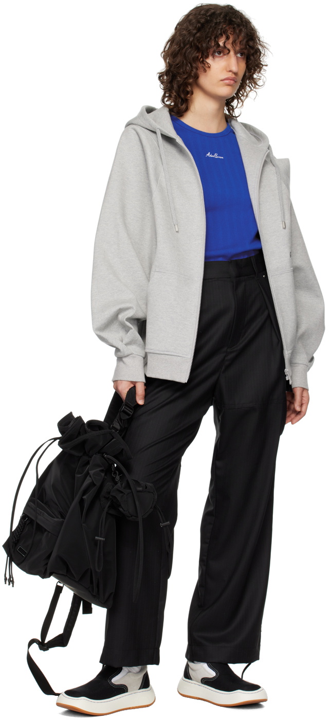 ADER error Black Tard Cargo Trousers ADER error