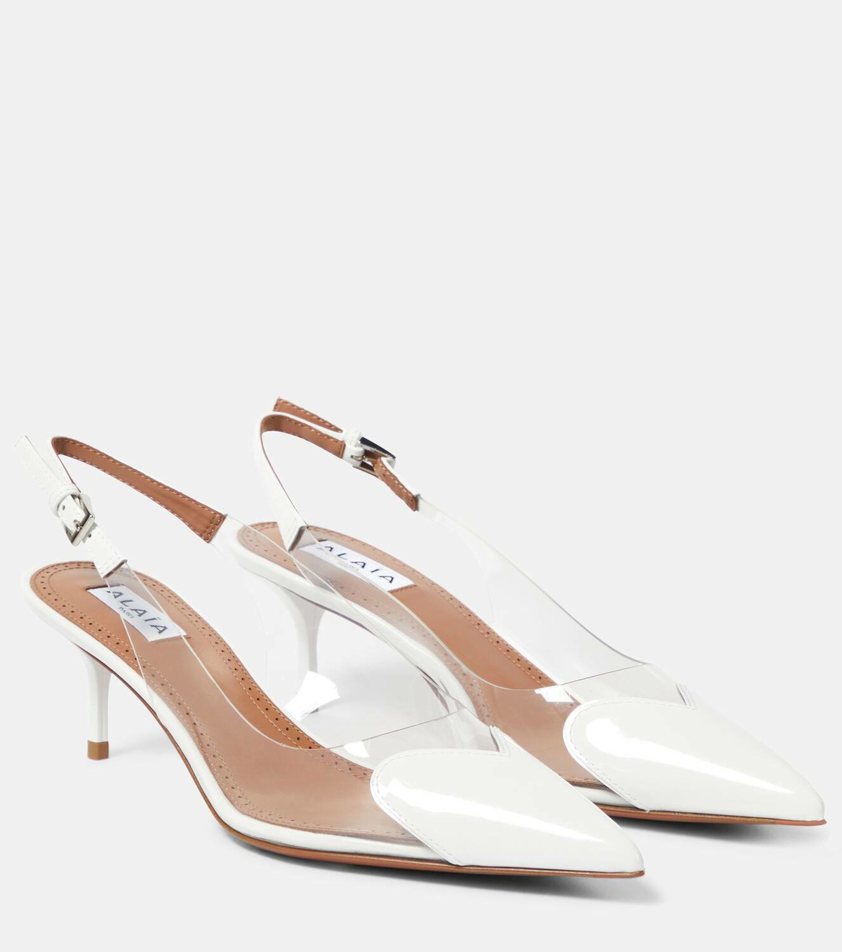 Alaïa Cœur slingback pumps ALAÏA