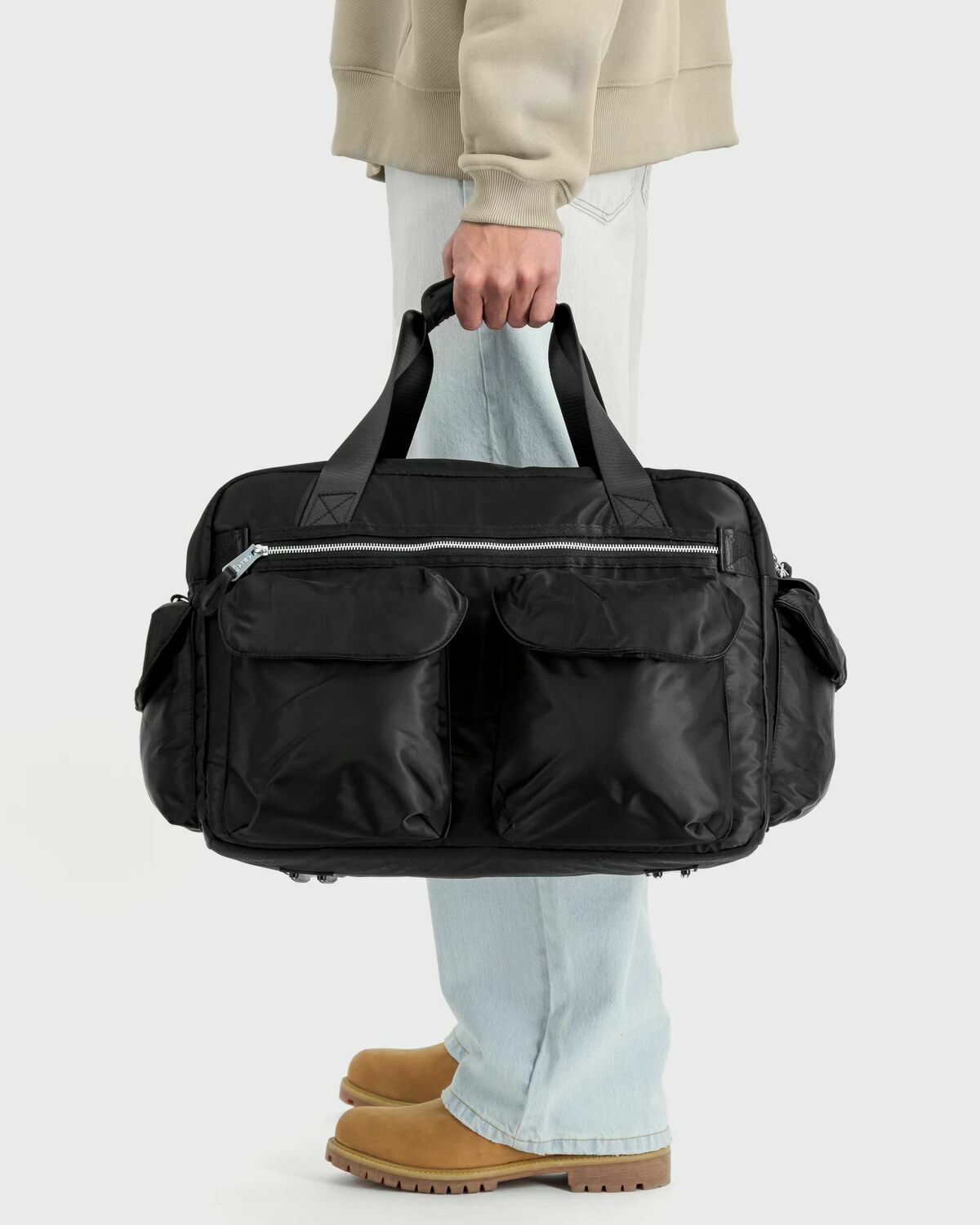Alpha Industries Weekend Bag UV Black Mens Duffle Bags & Weekender ...