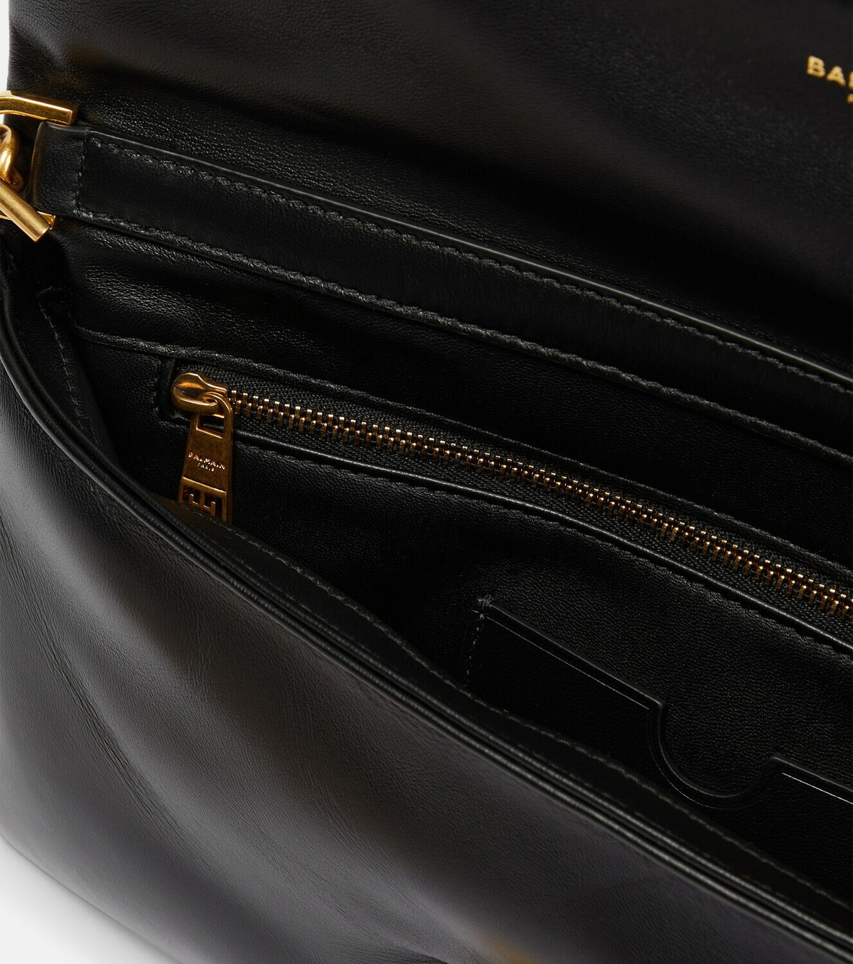 Balmain - 1945 Mini leather shoulder bag Balmain