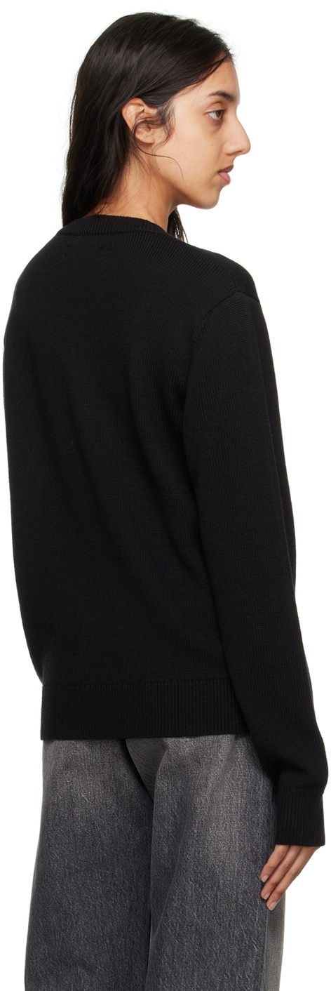 AMIRI Black Embroidered Sweater Amiri