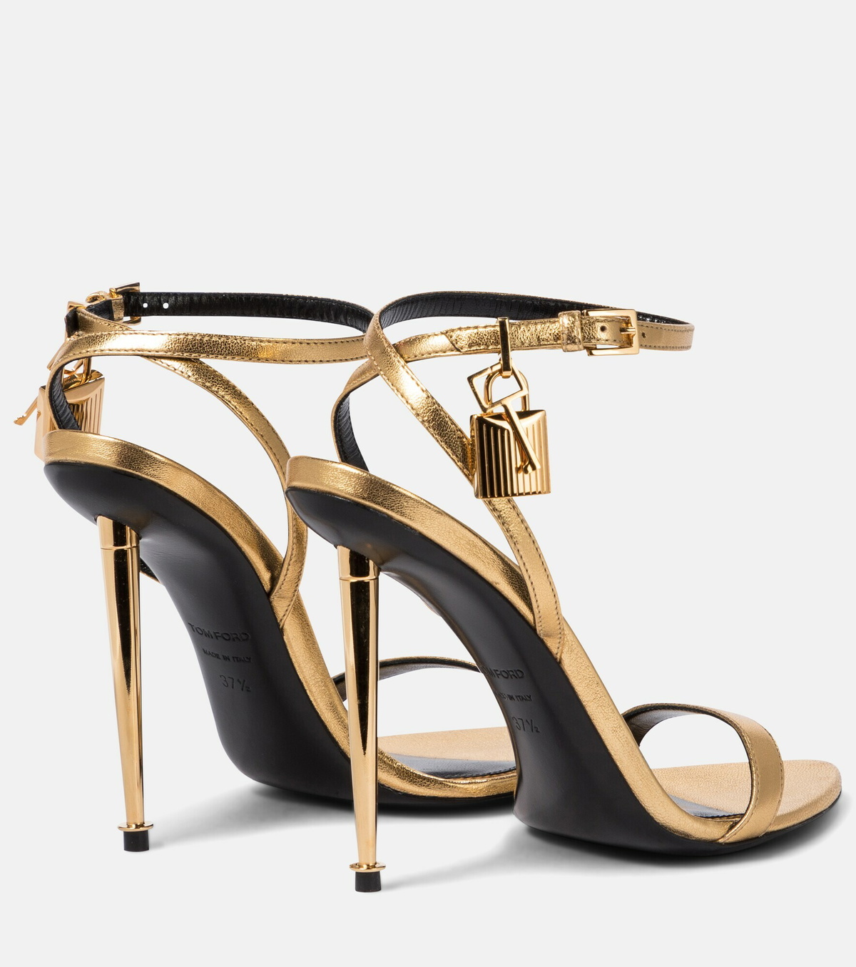 Tom Ford - Padlock leather sandals TOM FORD