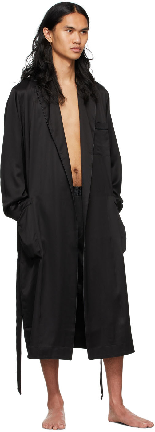 CDLP Black Home Robe CDLP