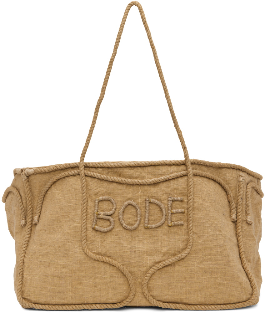 Bode Beige Rope Tote Bode