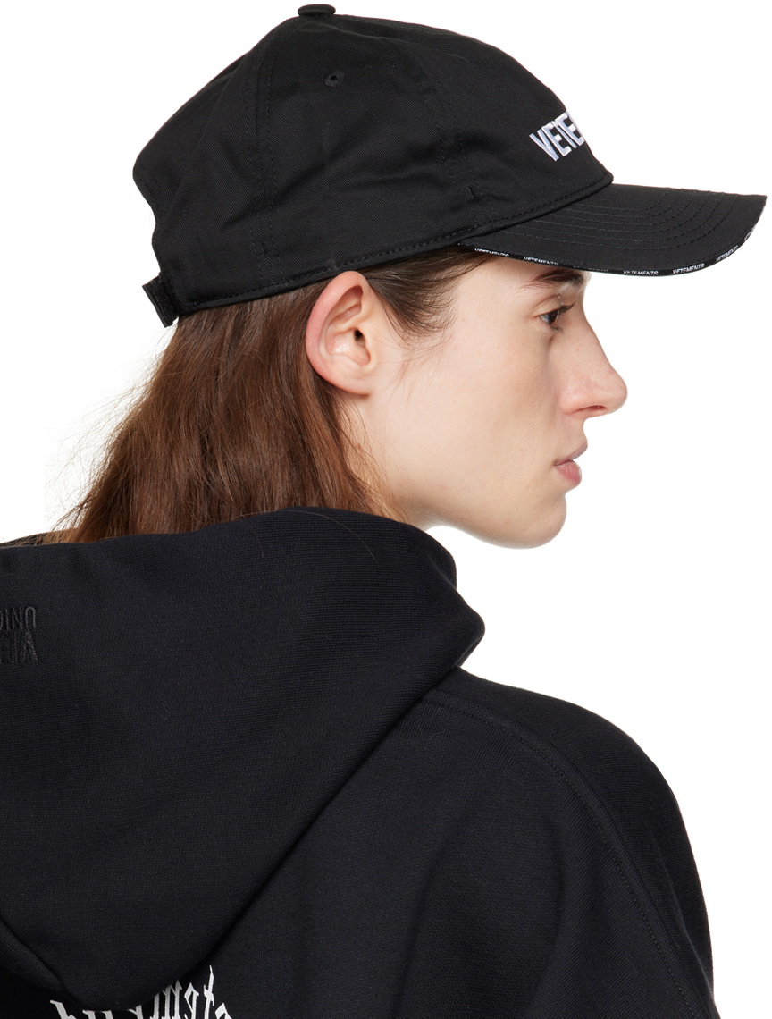 VETEMENTS Black Iconic Cap Vetements