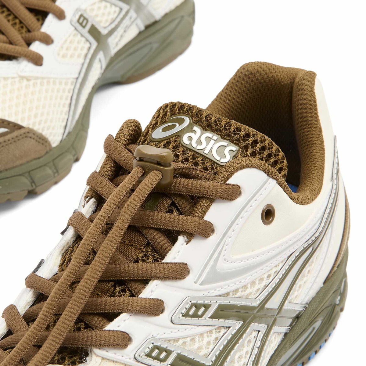 Asics x Temptation Vacation GEL-DS Trainer 14 in Cream/Olive Canvas ASICS
