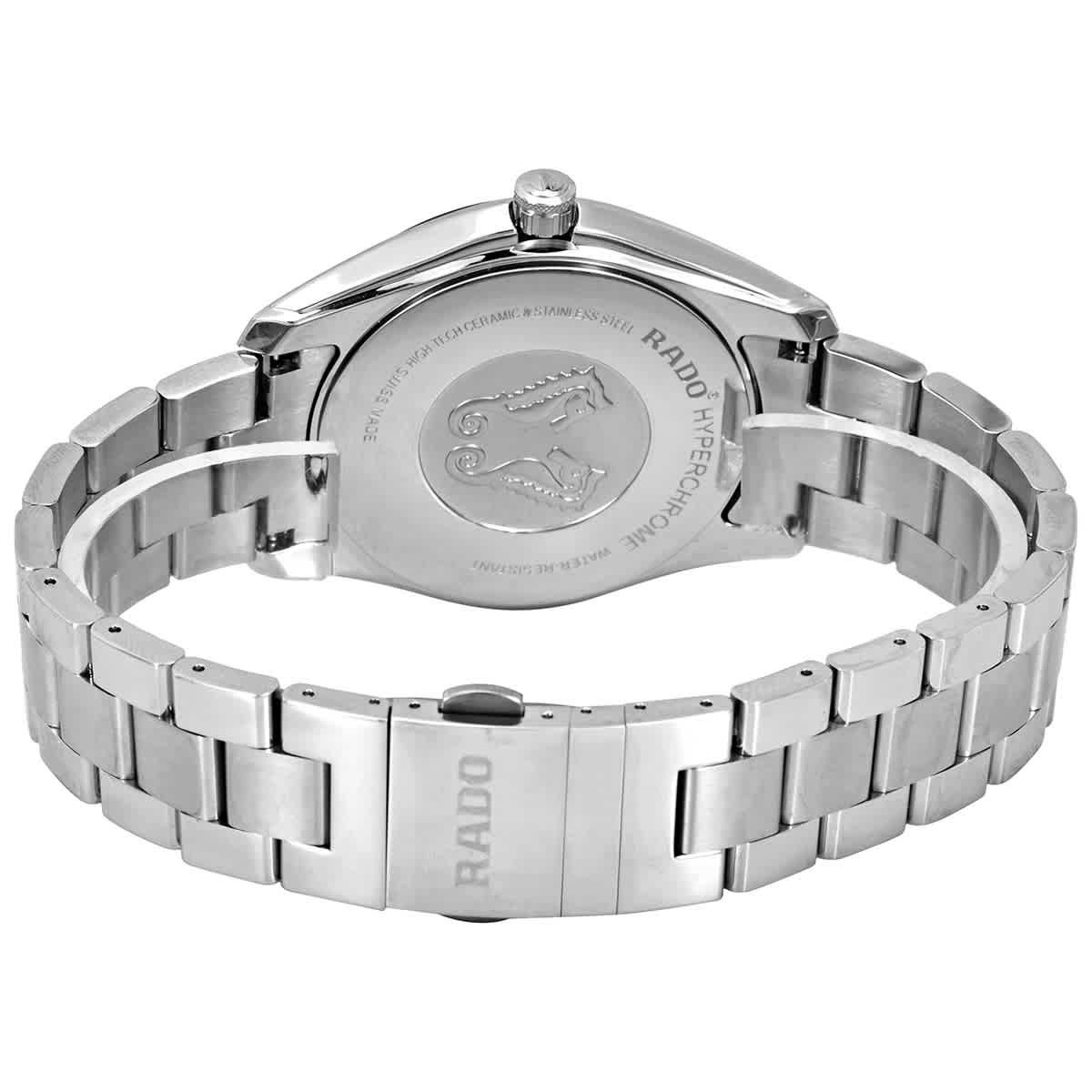 Rado Hyperchrome Quartz Black Dial Mens Watch R32502153 Rado