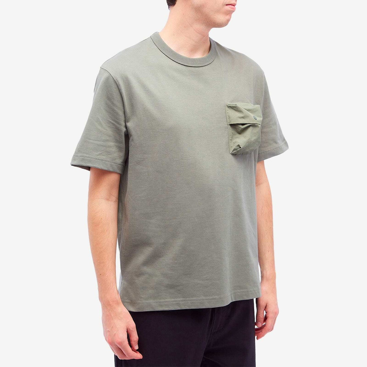 Uniform Bridge Men's M70 Pocket T-Shirt in Grey Uniform Bridge