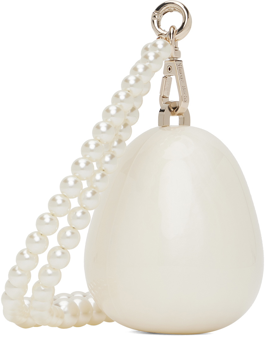 Simone Rocha Off-White Nano Egg Bag Simone Rocha