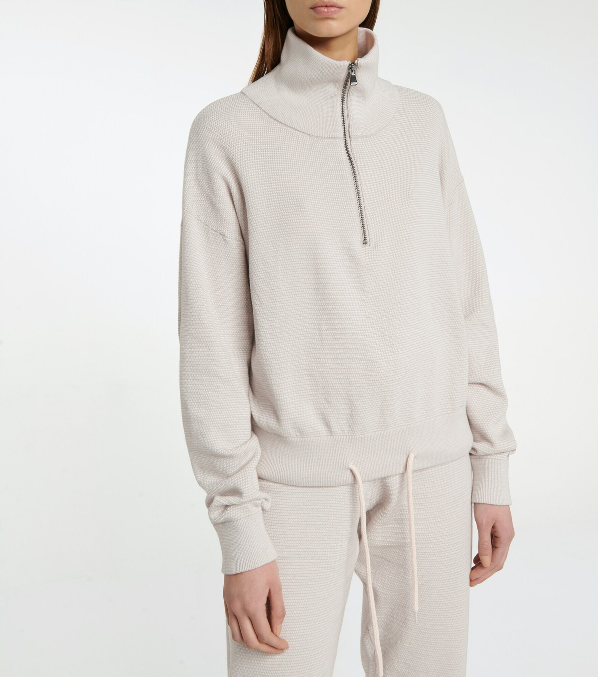 Varley - Buckingham cotton knit sweatshirt Varley