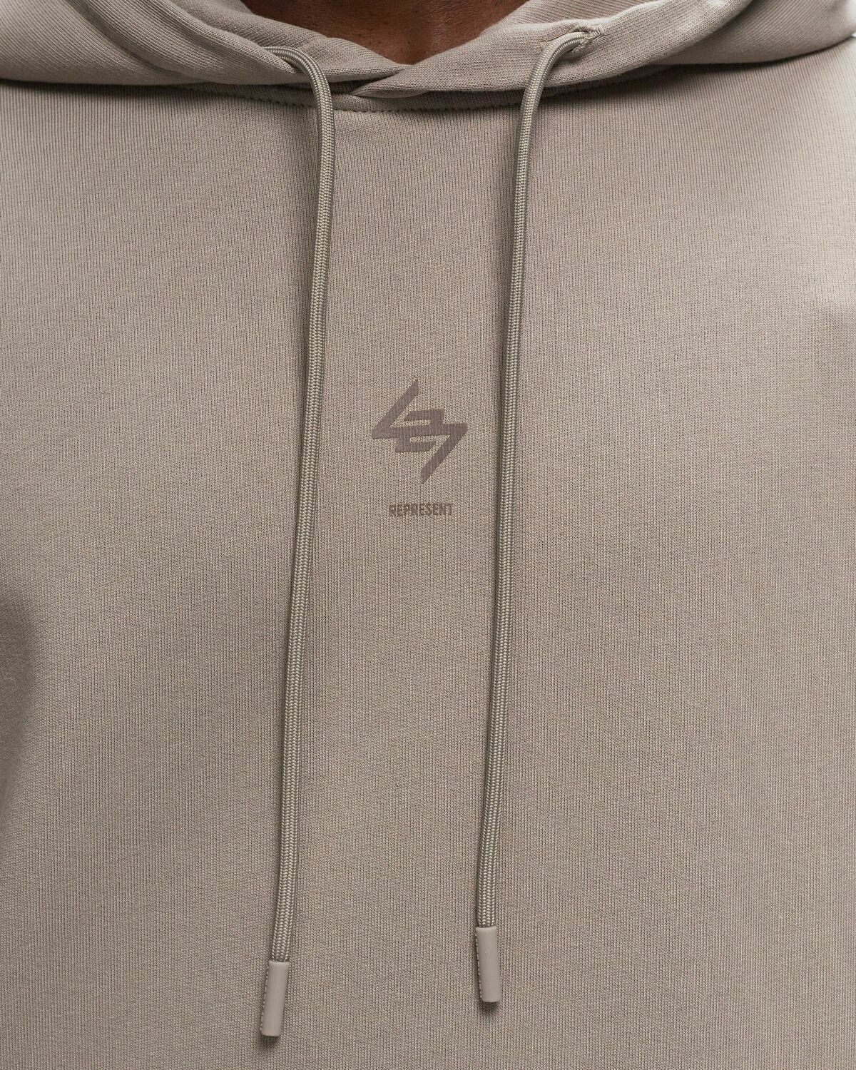Represent 247 Oversized Hoodie Grey Hoodies Represent