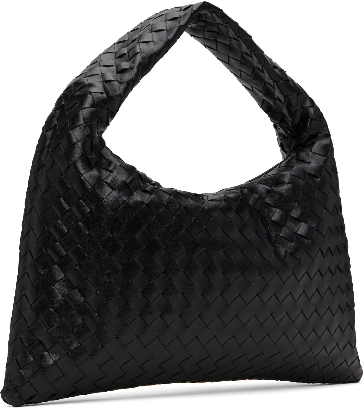 Bottega Veneta Black Small Hop Bag Bottega Veneta