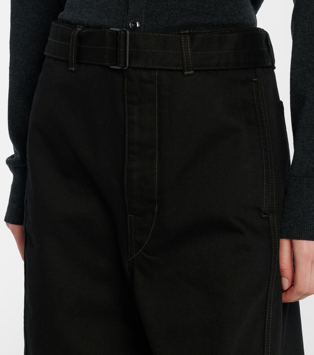 Lemaire Twisted barrel-leg jeans Lemaire