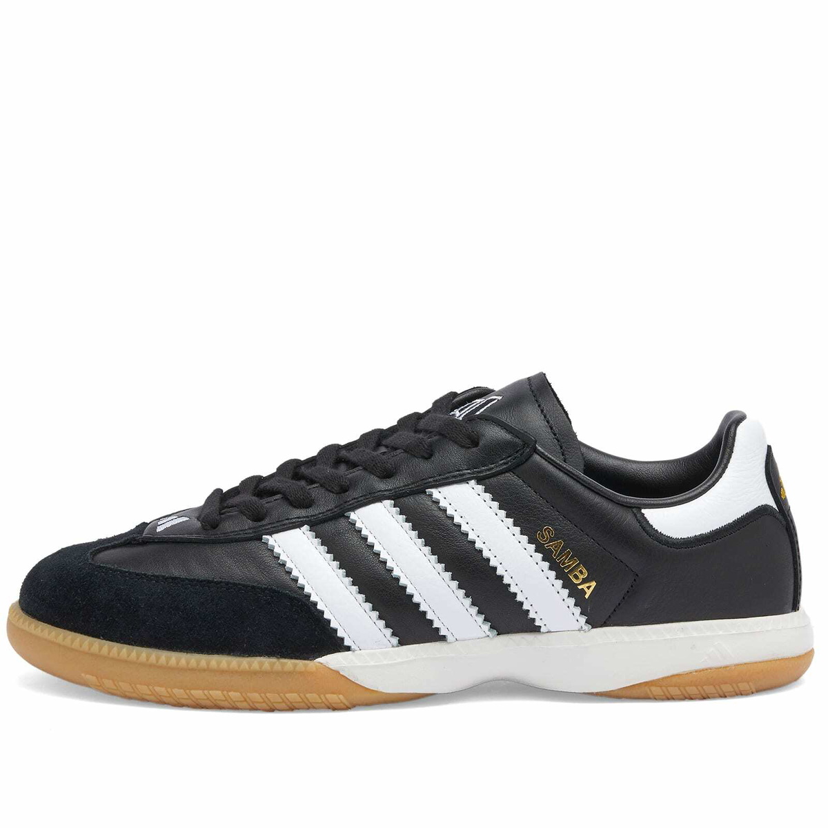 Adidas SAMBA MN Sneakers in Core Black/Ftwr White/Gum adidas