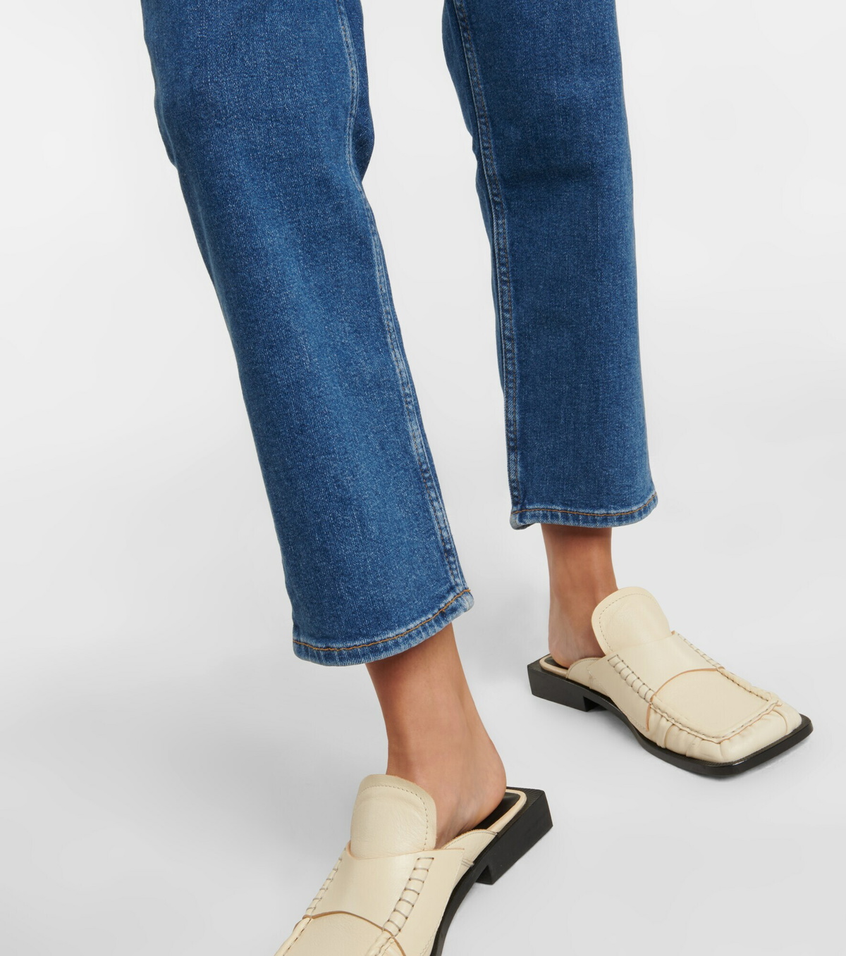 Re/Done - 70s Stove Pipe high-rise jeans Re/Done