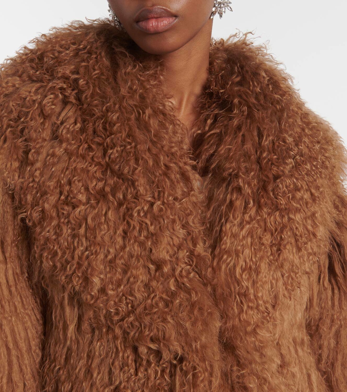 Self-Portrait Shearling jacket Self-Portrait