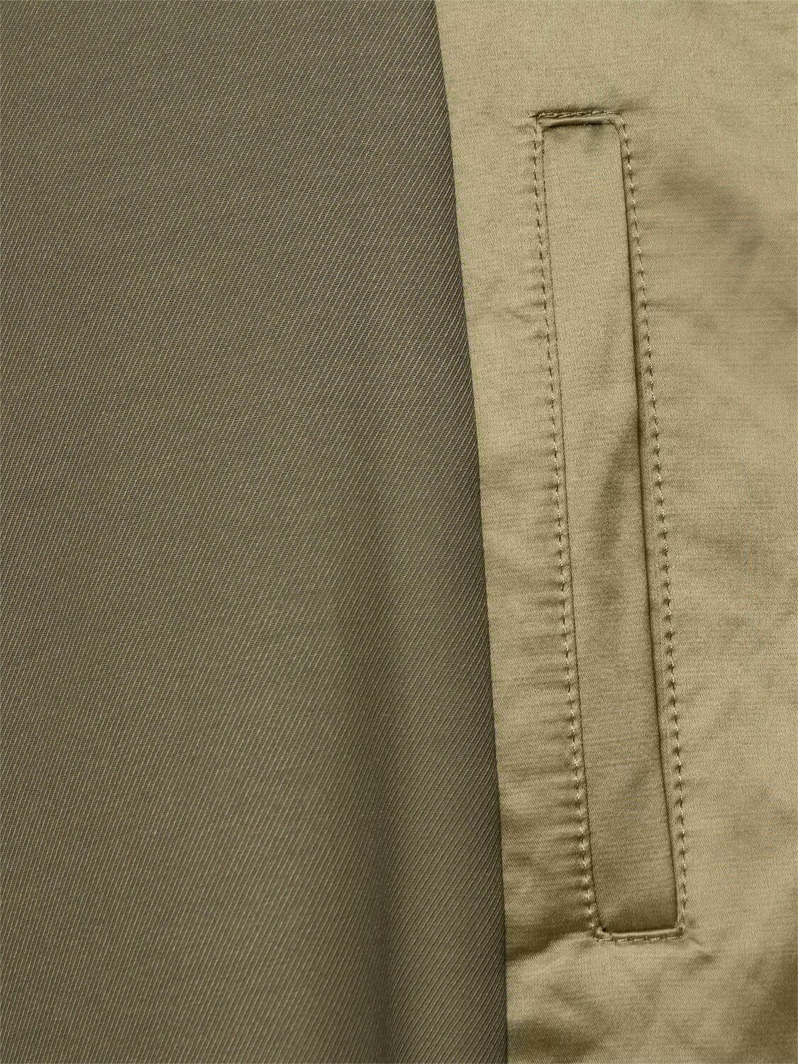 AMI PARIS Adc Cotton Blend Bomber Jacket AMI