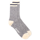 Beams Plus Men's Rag Sock in New Navy Beams Plus
