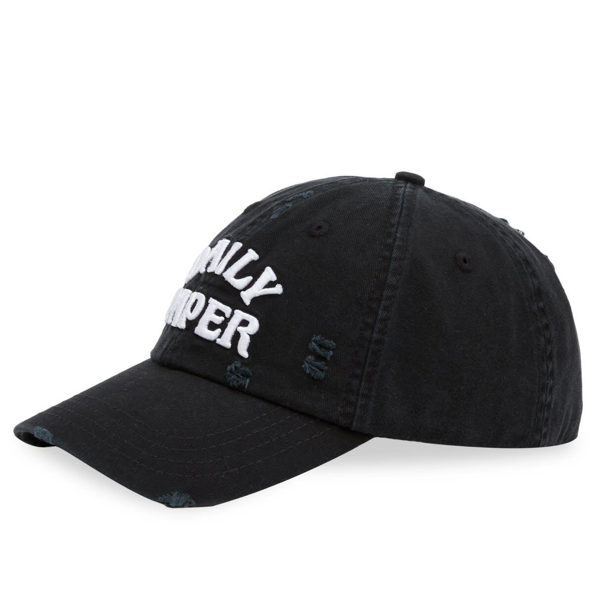 Daily Paper Men's Dias Arch Stack Cap in Black Oyster Daily Paper