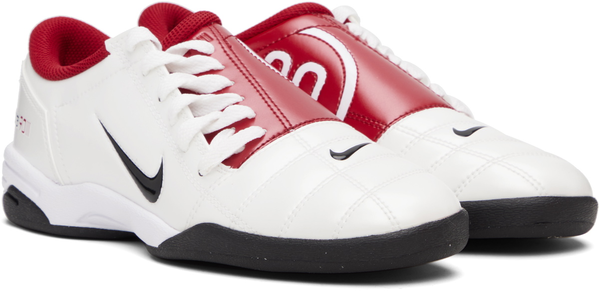 Nike White & Red Total 90 Sneakers Nike