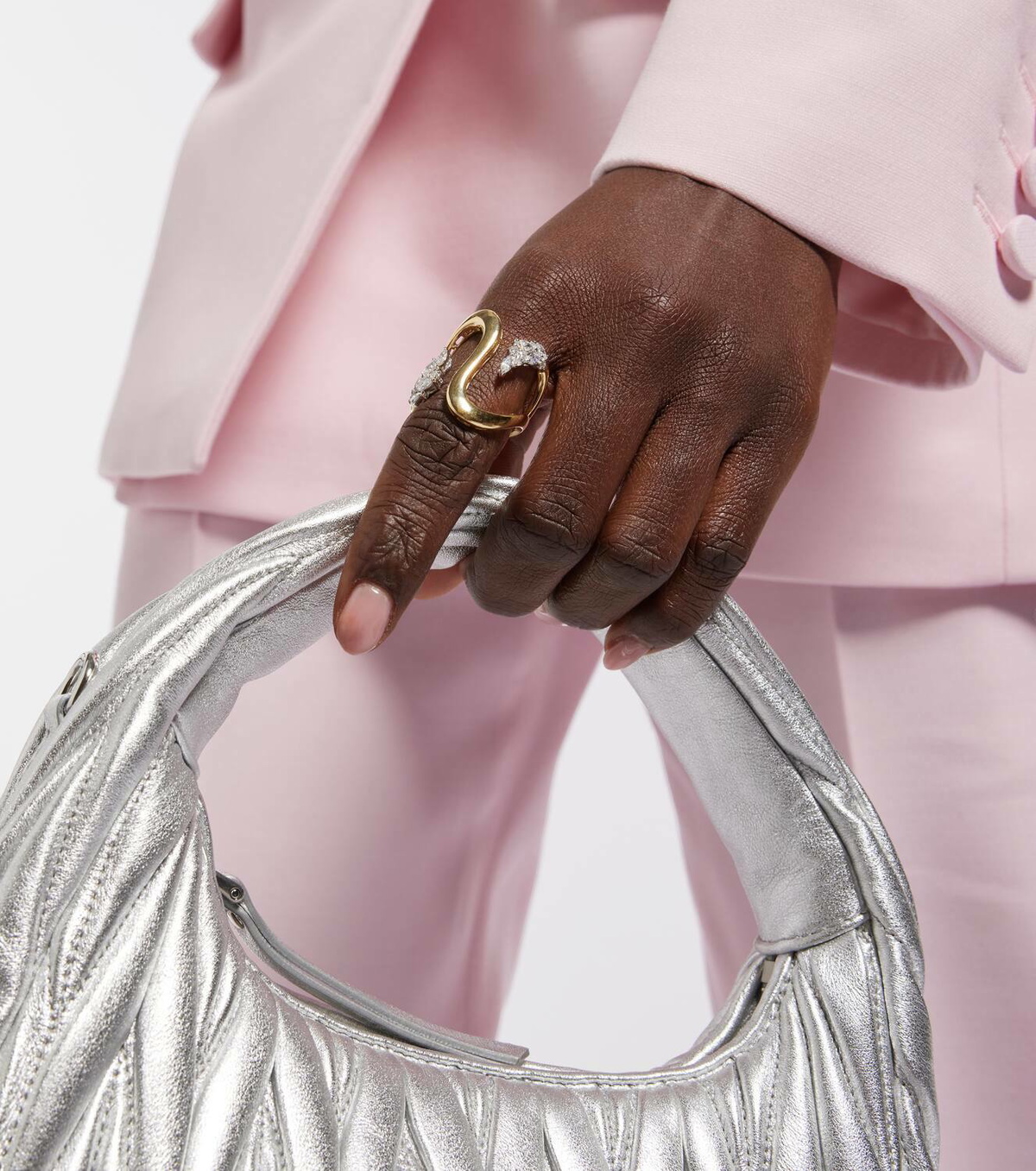 Yeprem Golden Strada 18kt gold ring with diamonds Yeprem