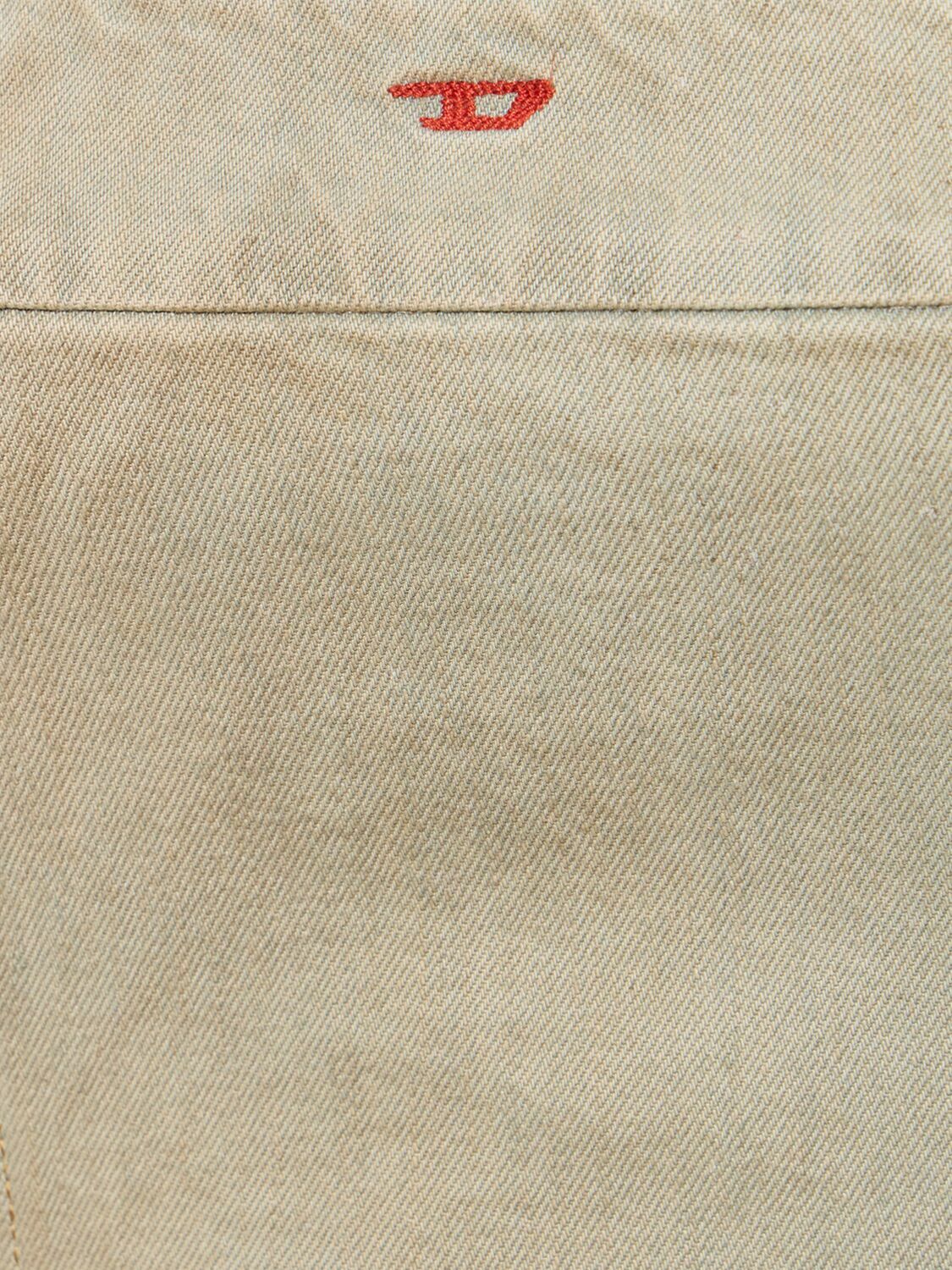 DIESEL - De Ville Strapless Cotton Denim Top Diesel