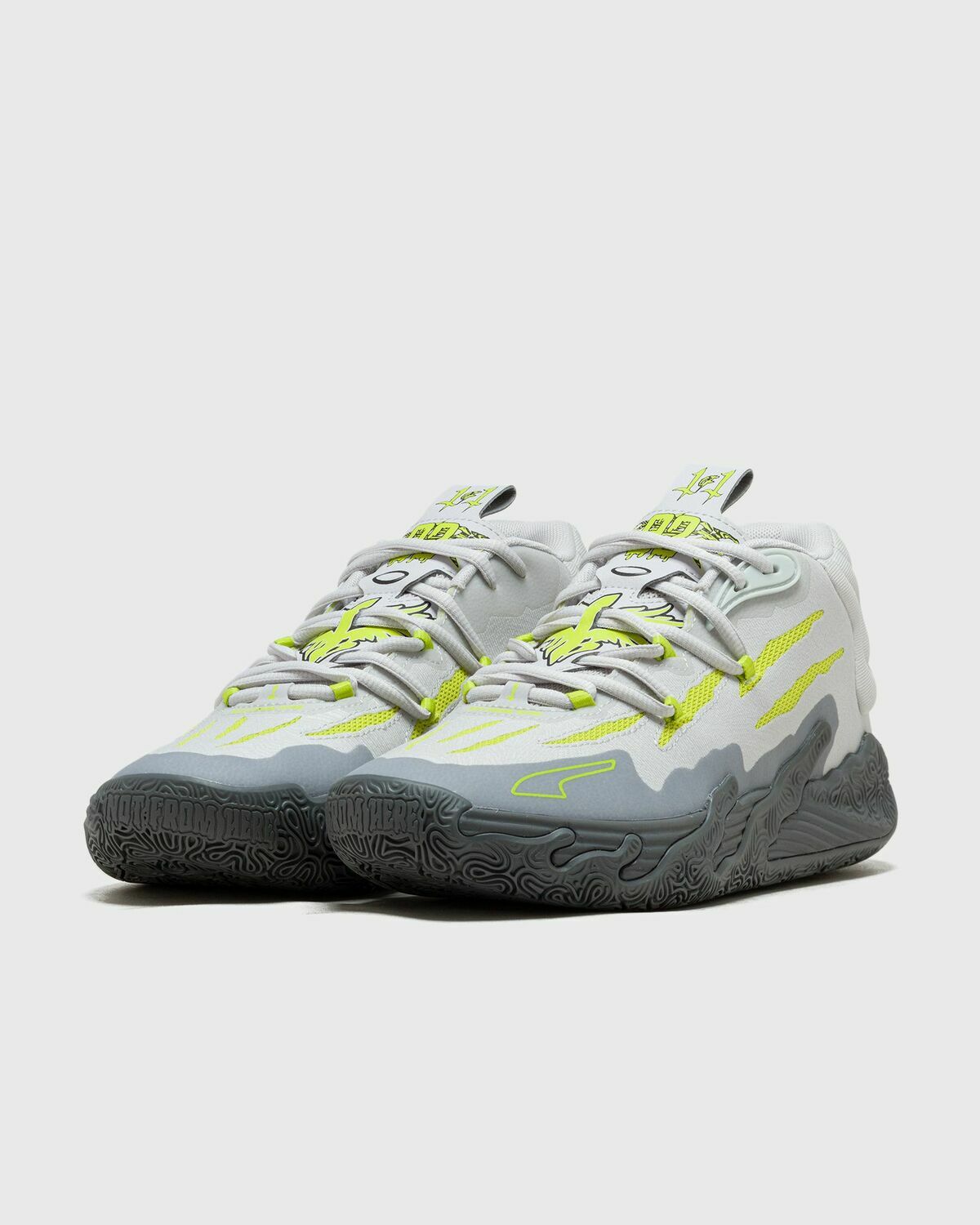 Puma Mb.03 Hills Jr Grey Sneakers/Basketball Puma