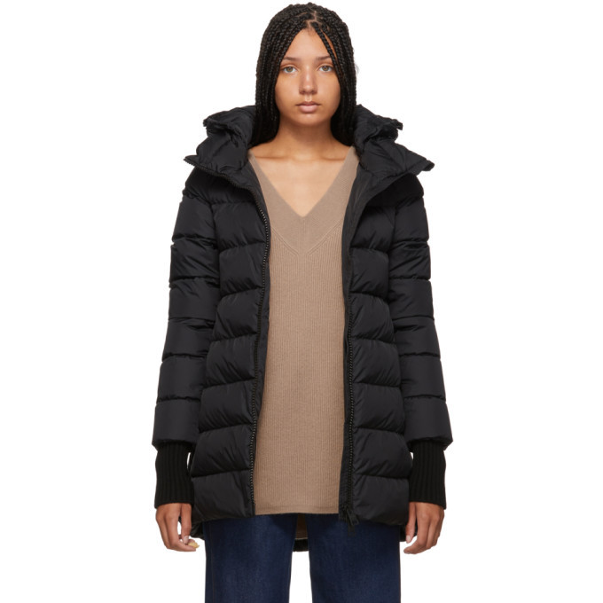 Herno Black Down Hilo Jacket Herno
