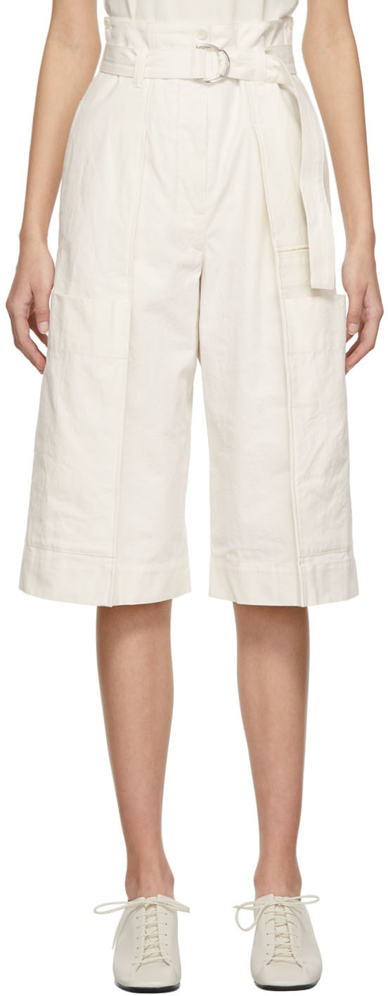Lemaire Off-White Cargo Shorts Lemaire