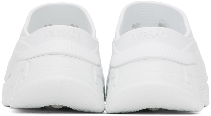 Versace White Medusa '95 Platform Sandals Versace