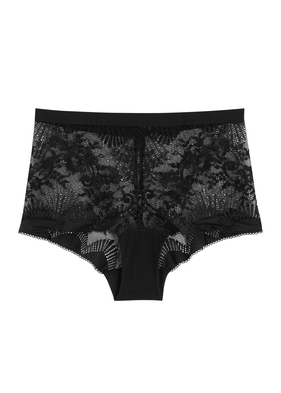 Wacoal Sensu Lace Short Briefs Black Wacoal
