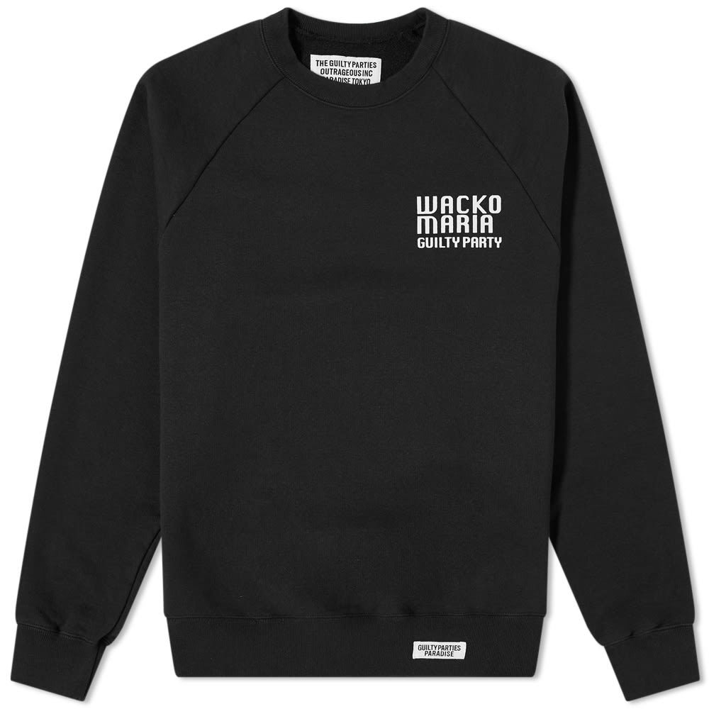 Wacko Maria Washed Logo Crew Sweat Wacko Maria