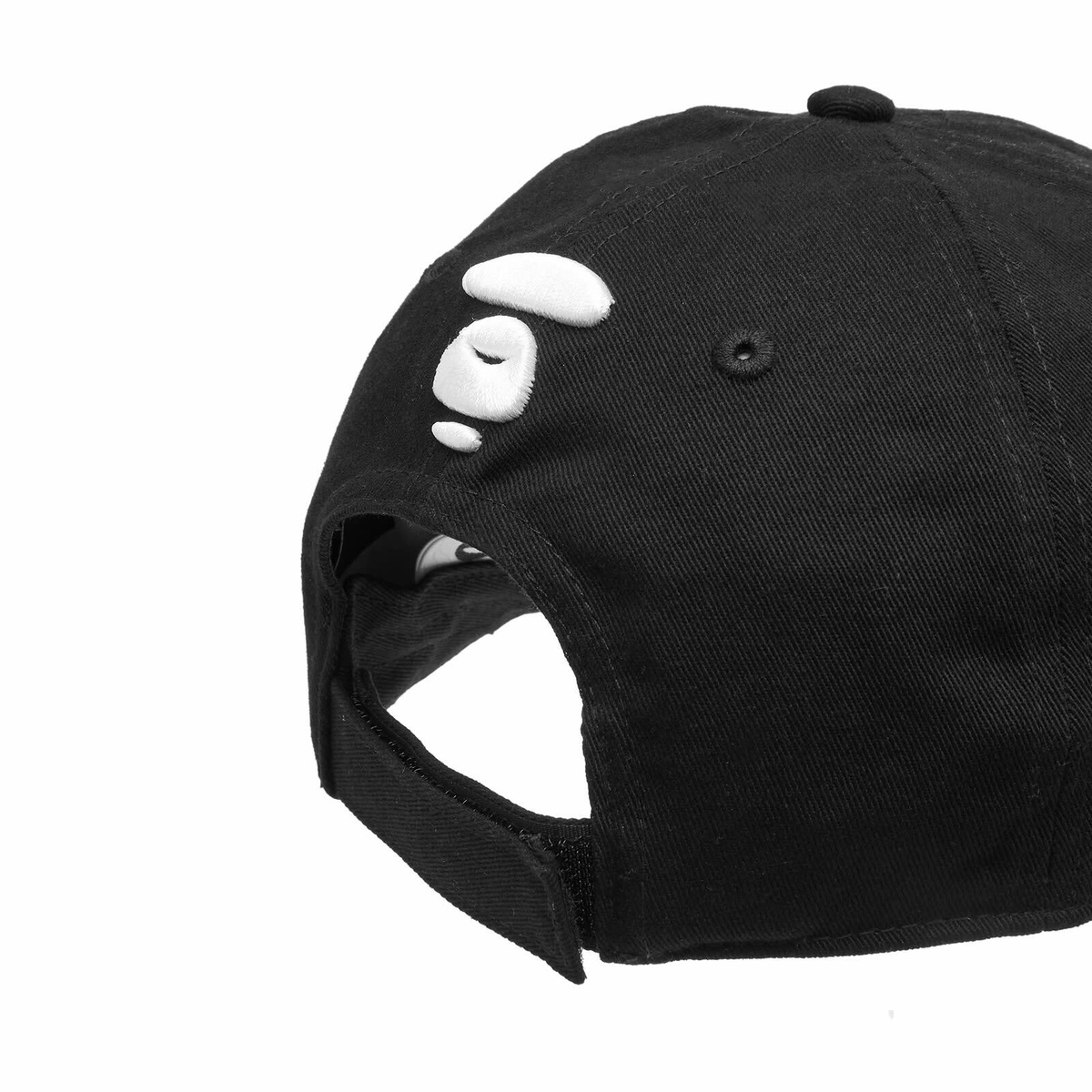 Men's AAPE A Logo Baseball Cap in Black AAPE by A Bathing Ape