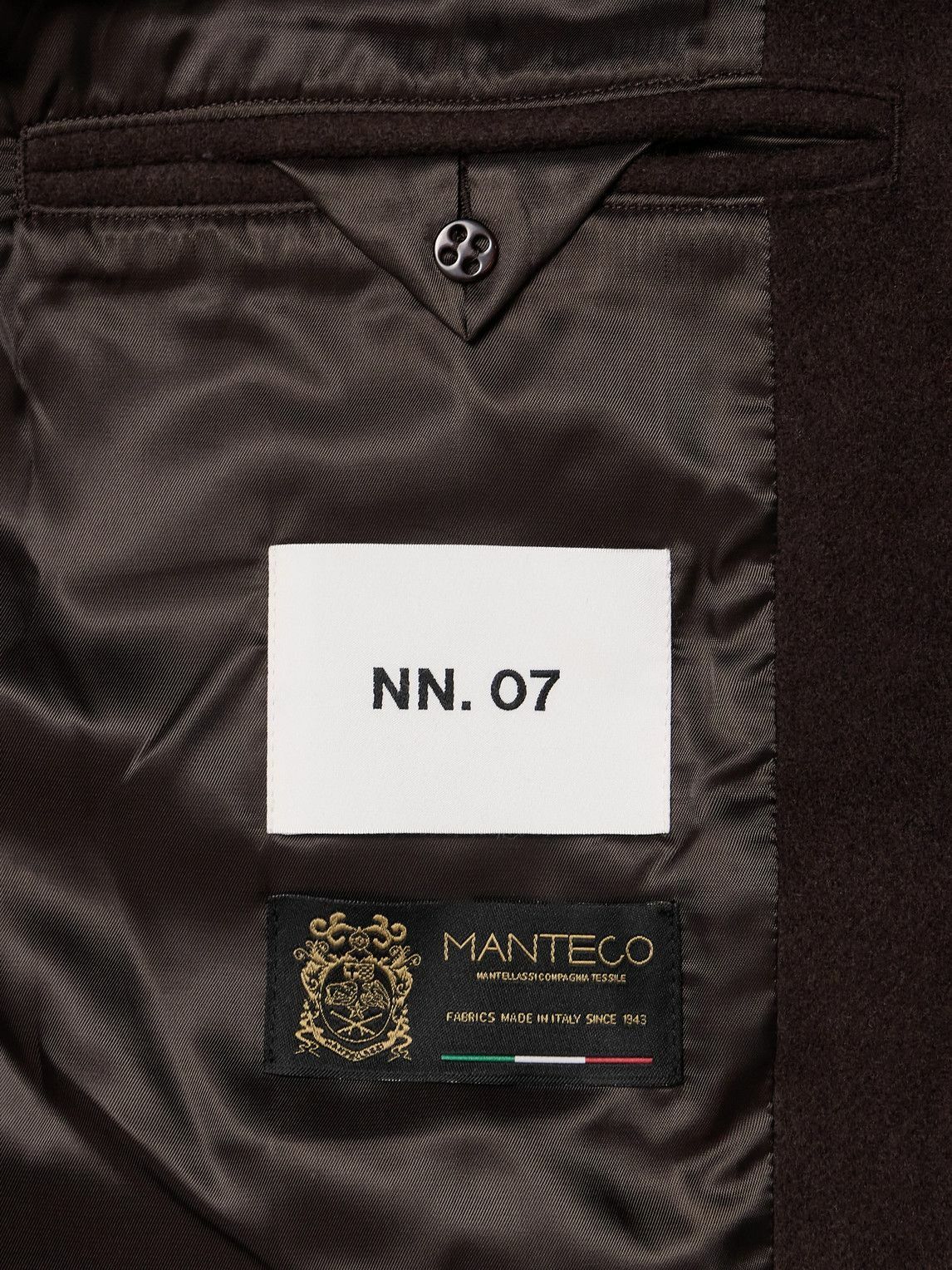 NN07 - Gibson 8448 Woven Coat - Brown NN07